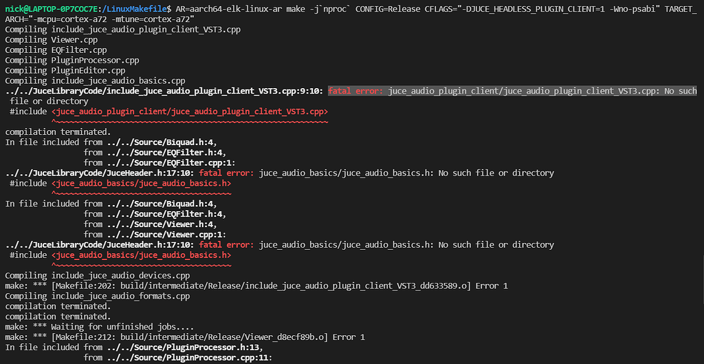 Elk audio rpi3 toolchain - Elk Audio OS - Elk Audio Forum