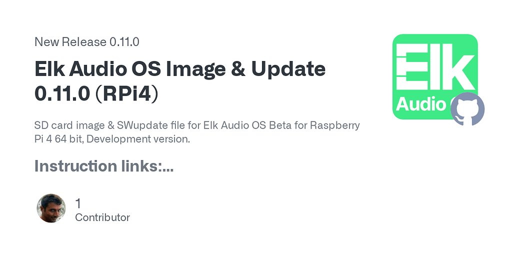 Elk Audio OS 0.11.0 - Elk Audio OS - Elk Audio Forum